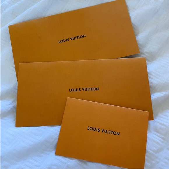 Louis Vuitton | Other | Louis Vuitton Bundle Of 3 Receipt Envelopes ...